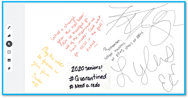 Digital Yearbook Signing Using Jamboard - Chemistry Is My Jam!